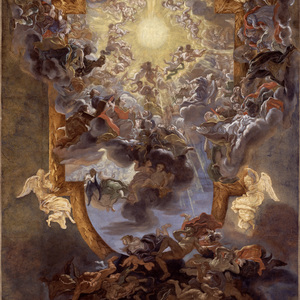 The Triumph of the Name of Jesus by Giovanni Battista Gaulli (Italian ...