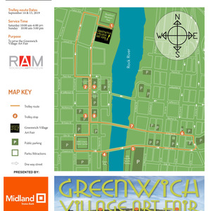 Trolley Map by RMTD on Cuseum