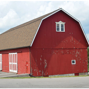 Red barn Climbing Gym by Unknown on Cuseum