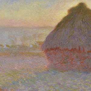 DONE 209 Grainstack (Sunset) on Cuseum