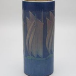 Vase with Schooner Design by Joseph Fortune Meyer (Burthiers, Haute ...