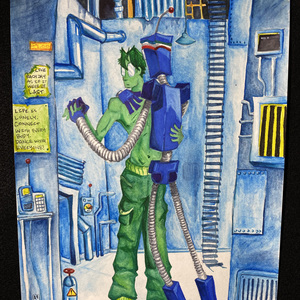 A SUBSTITUTION FOR HUMANKIND by Sam Nunez on Cuseum